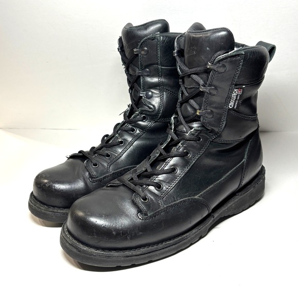 Danner | Shoes | Danner Apb All Leather Gtx Men 1 Ee Black Wp Tactical ...